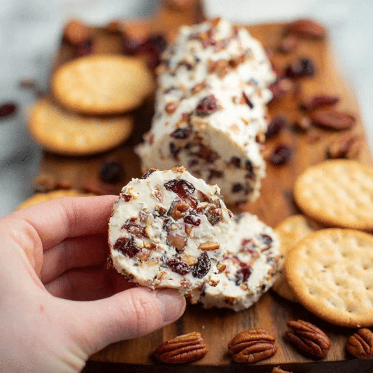 easy Cranberry Pecan Cheese Log: The Ultimate Holiday Appetizer ...
