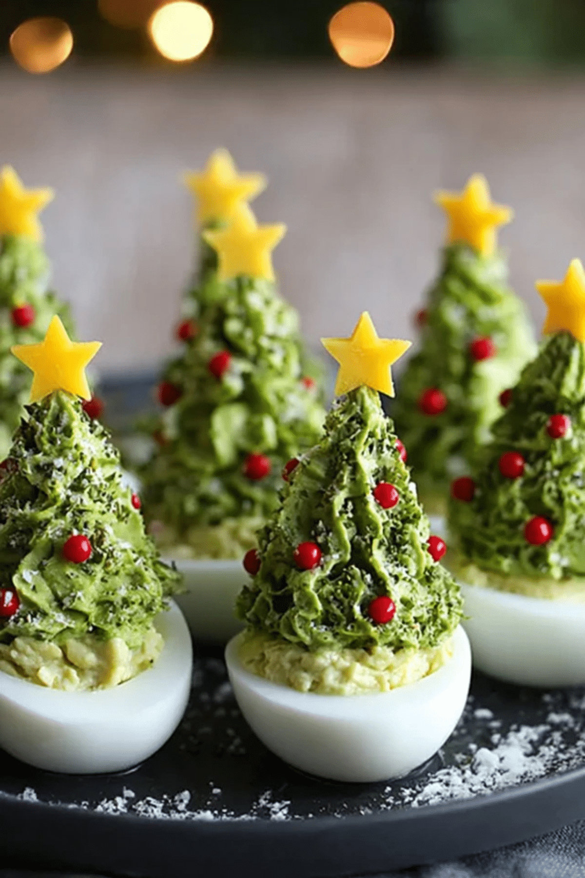 Deviled Egg Christmas Trees: The best Ultimate Holiday Appetizer ...