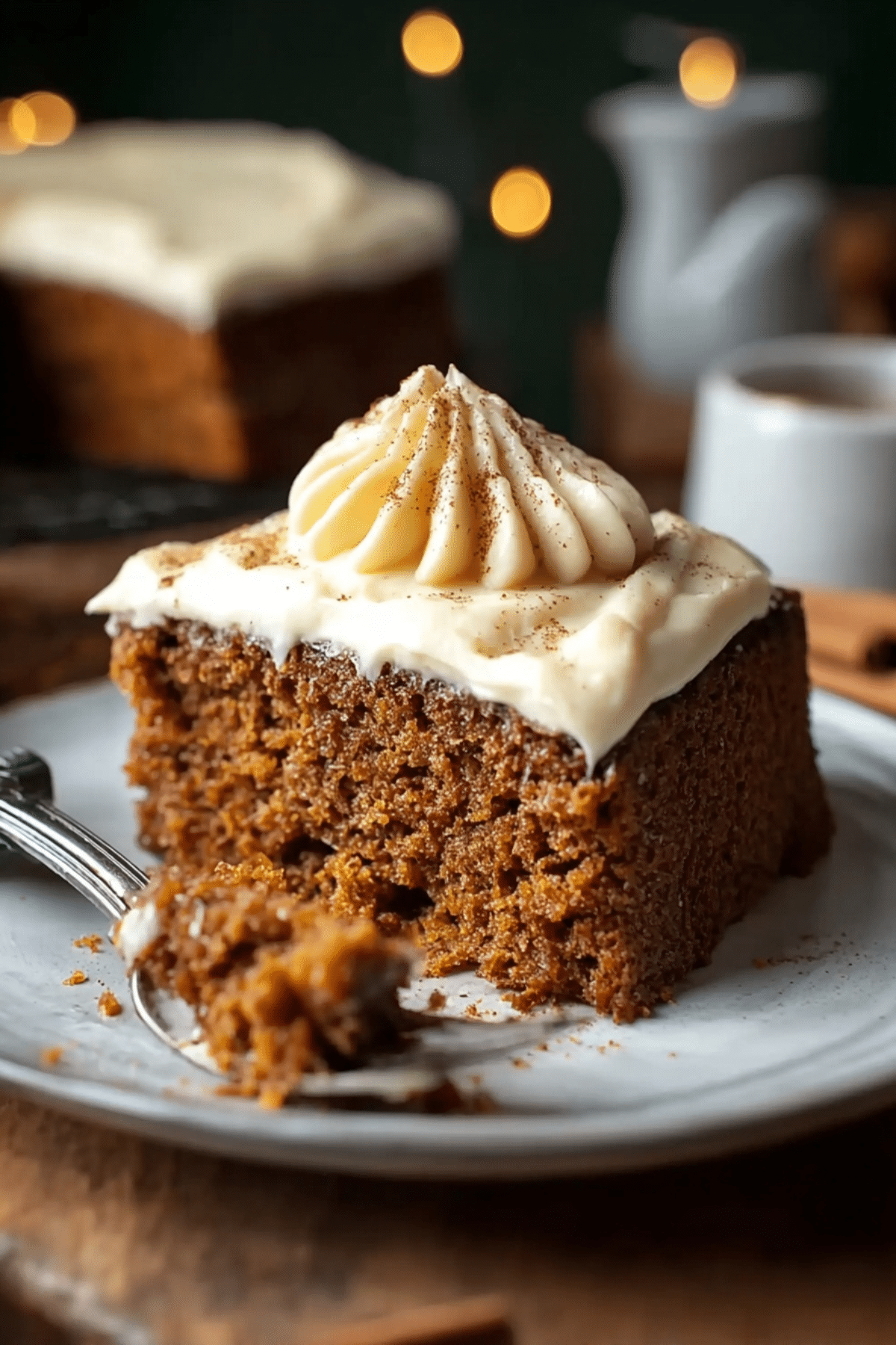 Gingerbread Cake with Luscious Cream Cheese Frosting easy recipe ...