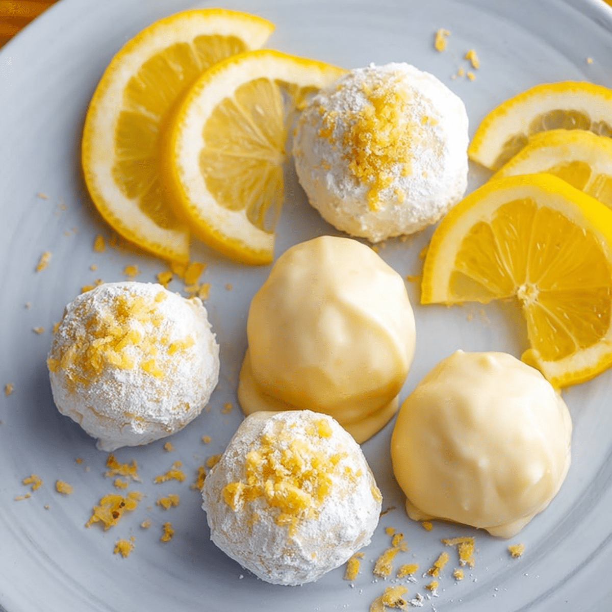 Lemon Truffles: Easy No-Bake Treat for Any Occasion - Recipes by Lucelle