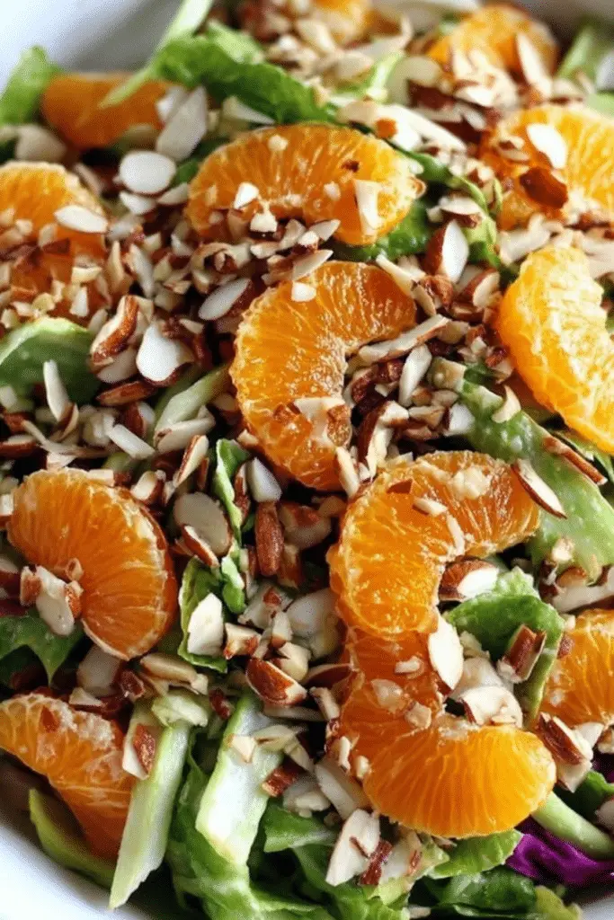 Mandarin Orange Almond Salad: A Refreshing, Flavor-Packed Delight ...