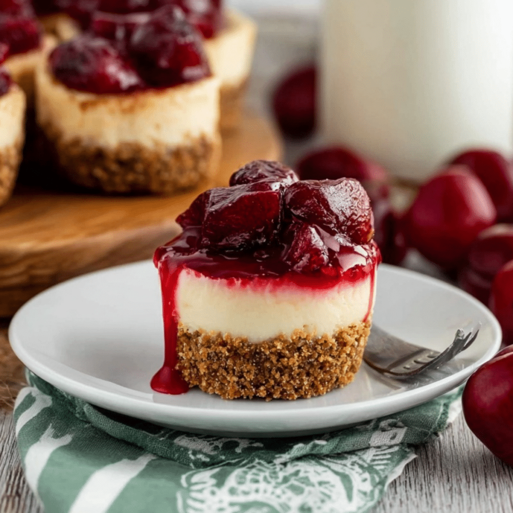 Mini Cherry Cheesecakes: The Best Bite-Sized Dessert for Every Occasion ...