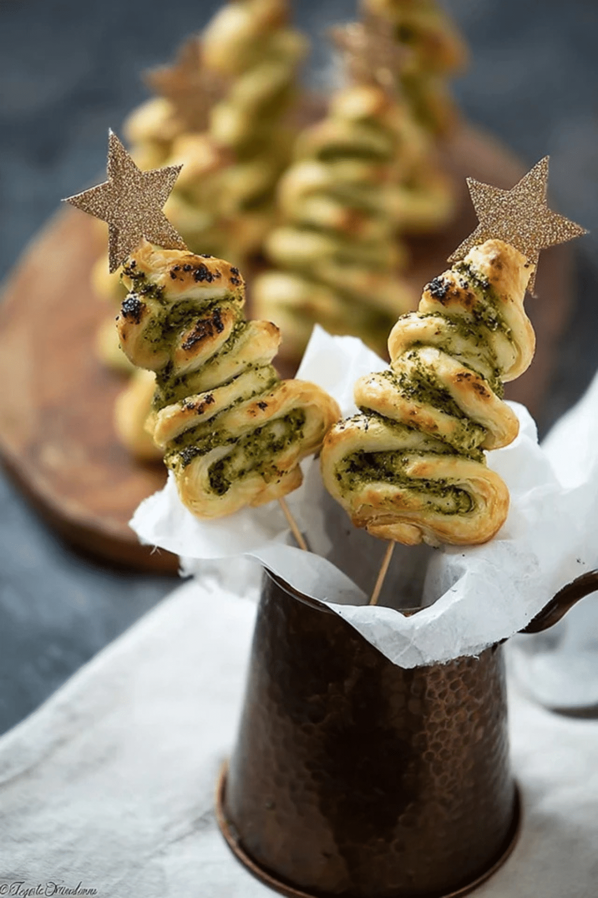 Puff Pastry Pesto Christmas Trees – The Perfect Festive Appetizer ...
