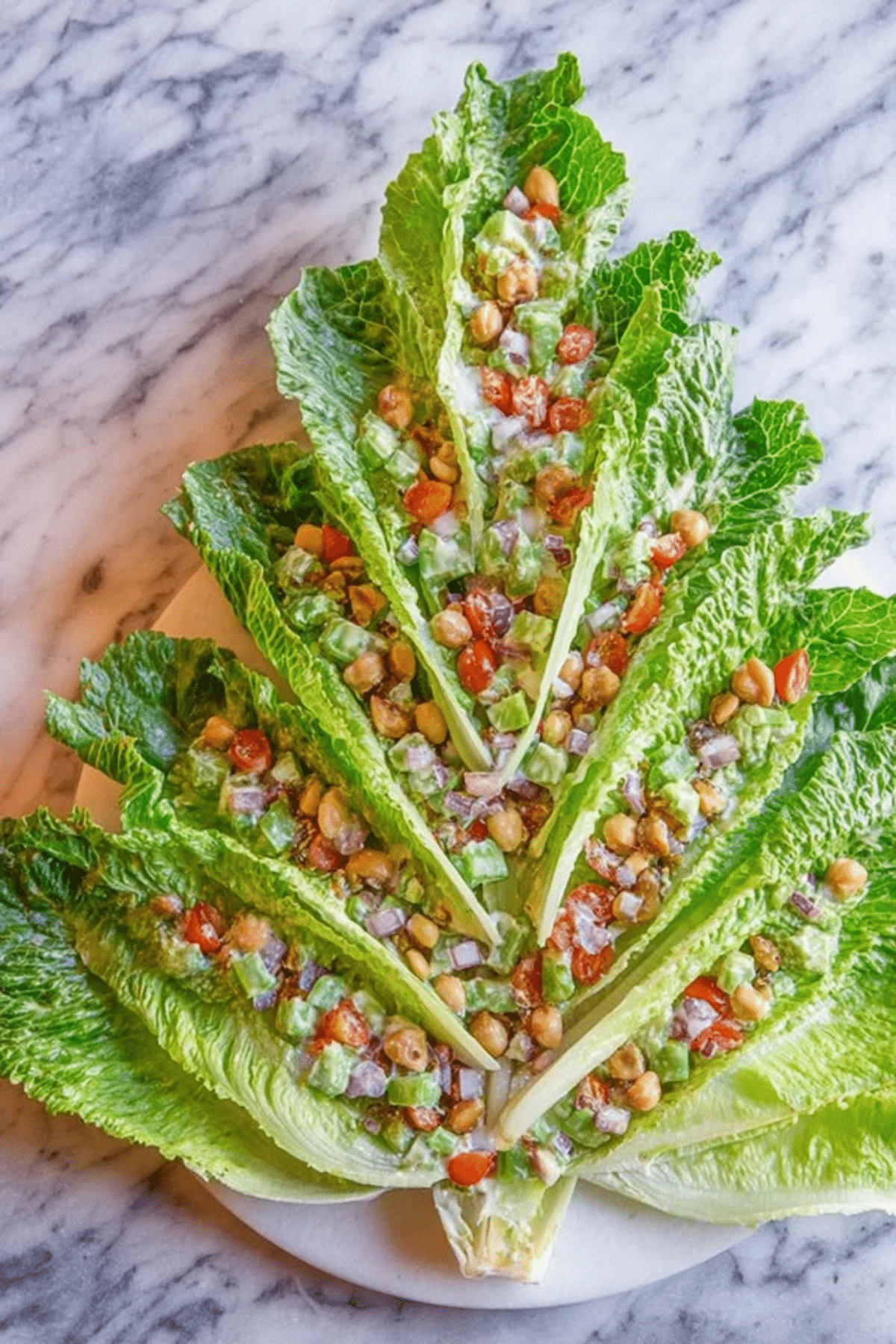 Romaine Lettuce Salad Christmas Tree: A Festive, Healthy Holiday ...