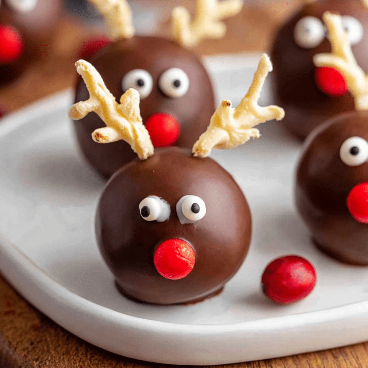 super Reindeer Oreo Balls: The Cutest No-Bake Christmas Treat - Recipes ...