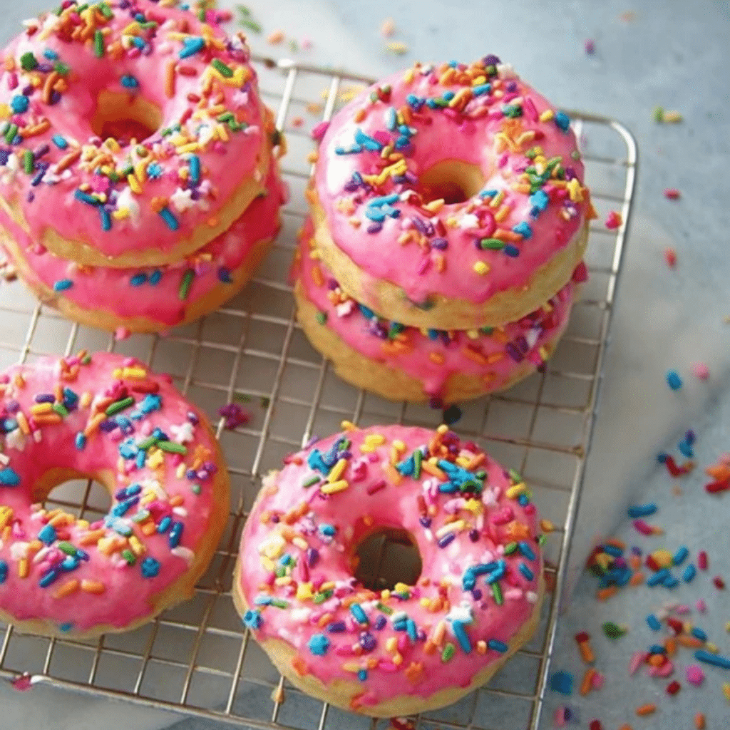 Baked Birthday Cake Doughnuts: The Fun, Festive Treat Everyone Will ...
