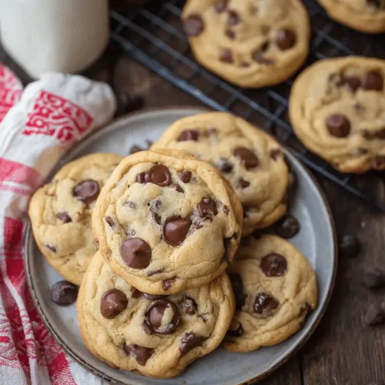Bakery Style Chocolate Chip Cookies: Thick, Gooey & Irresistible ...