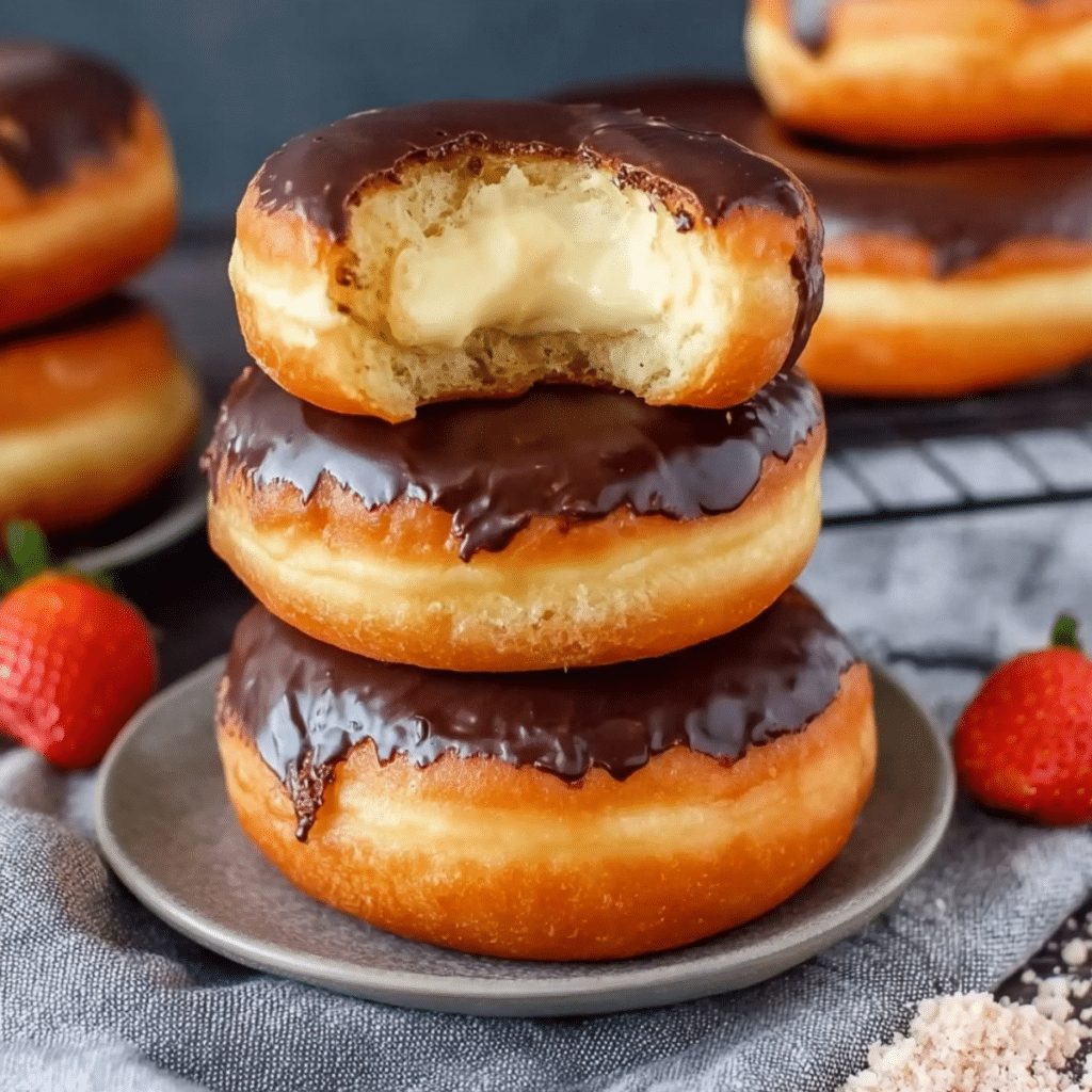 Boston Cream Donuts: A Bakery-Style Treat You Can Make at Home ...