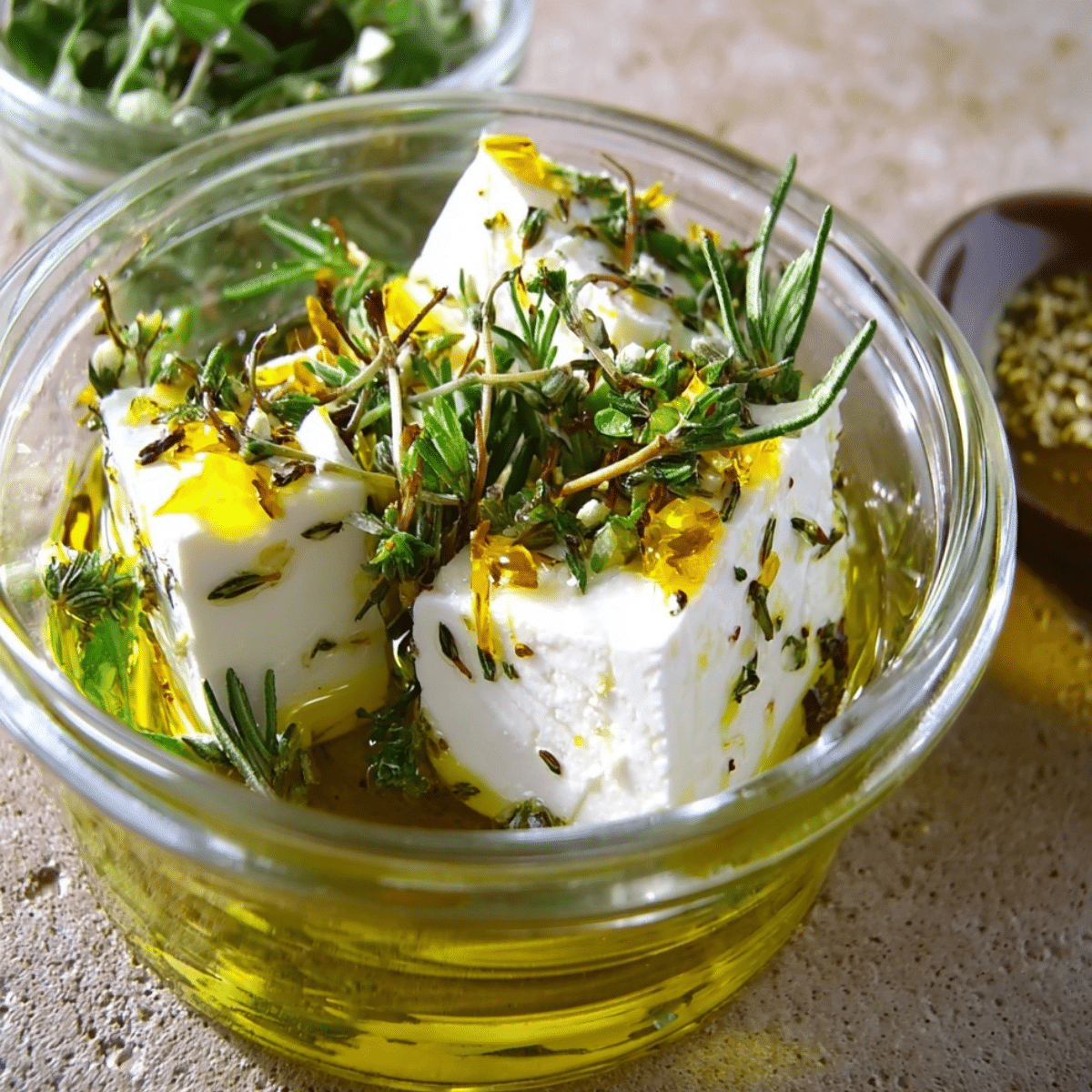 Herb Marinated Feta: A Flavorful Mediterranean Cheese Upgrade - Recipes ...