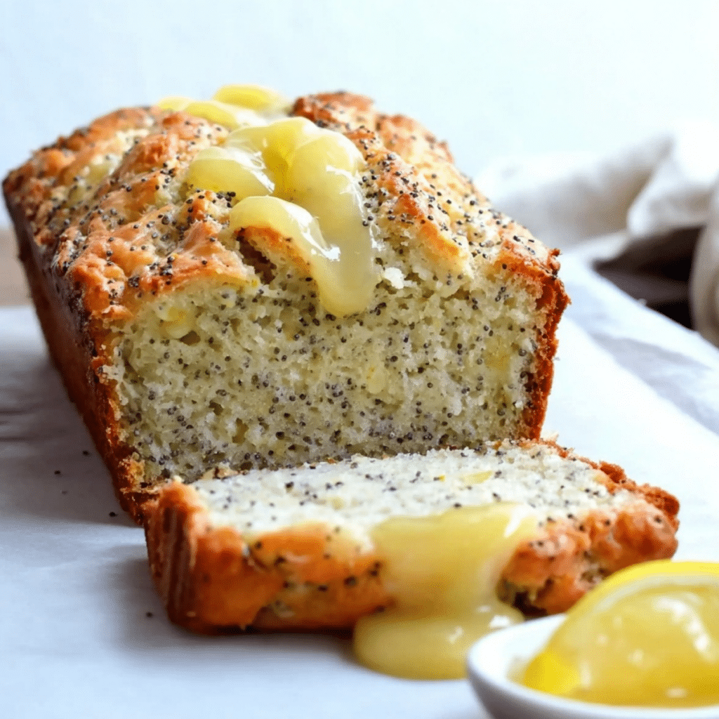 Lemon Poppy Seed Bread with Lemon Curd: Bright, Moist & Irresistible ...
