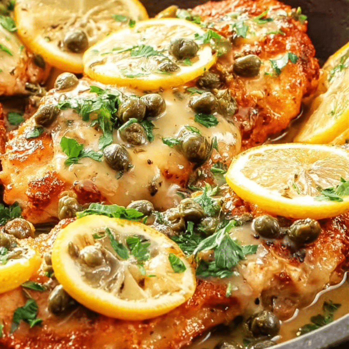 best Mediterranean Style Chicken Piccata - Recipes by Lucelle