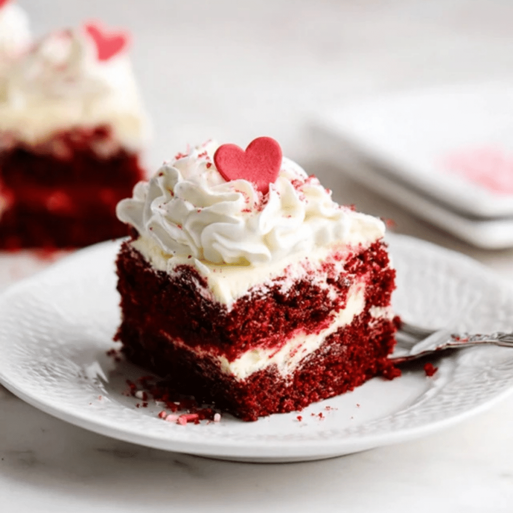 Red Velvet Cheesecake Swirl Cake: The Ultimate Valentine’s Dessert ...