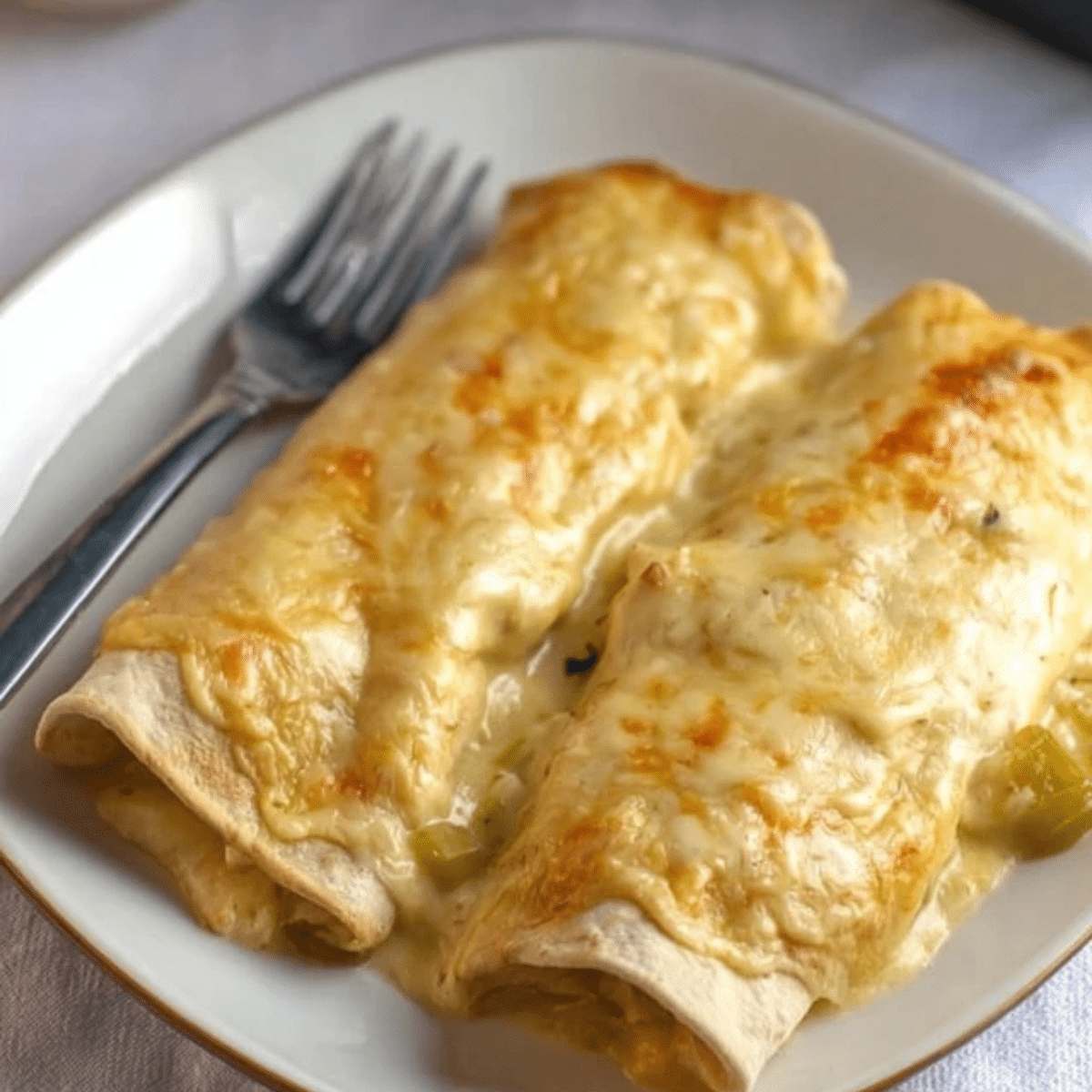 White Chicken Enchiladas: The Ultimate Creamy Comfort Food Recipe ...