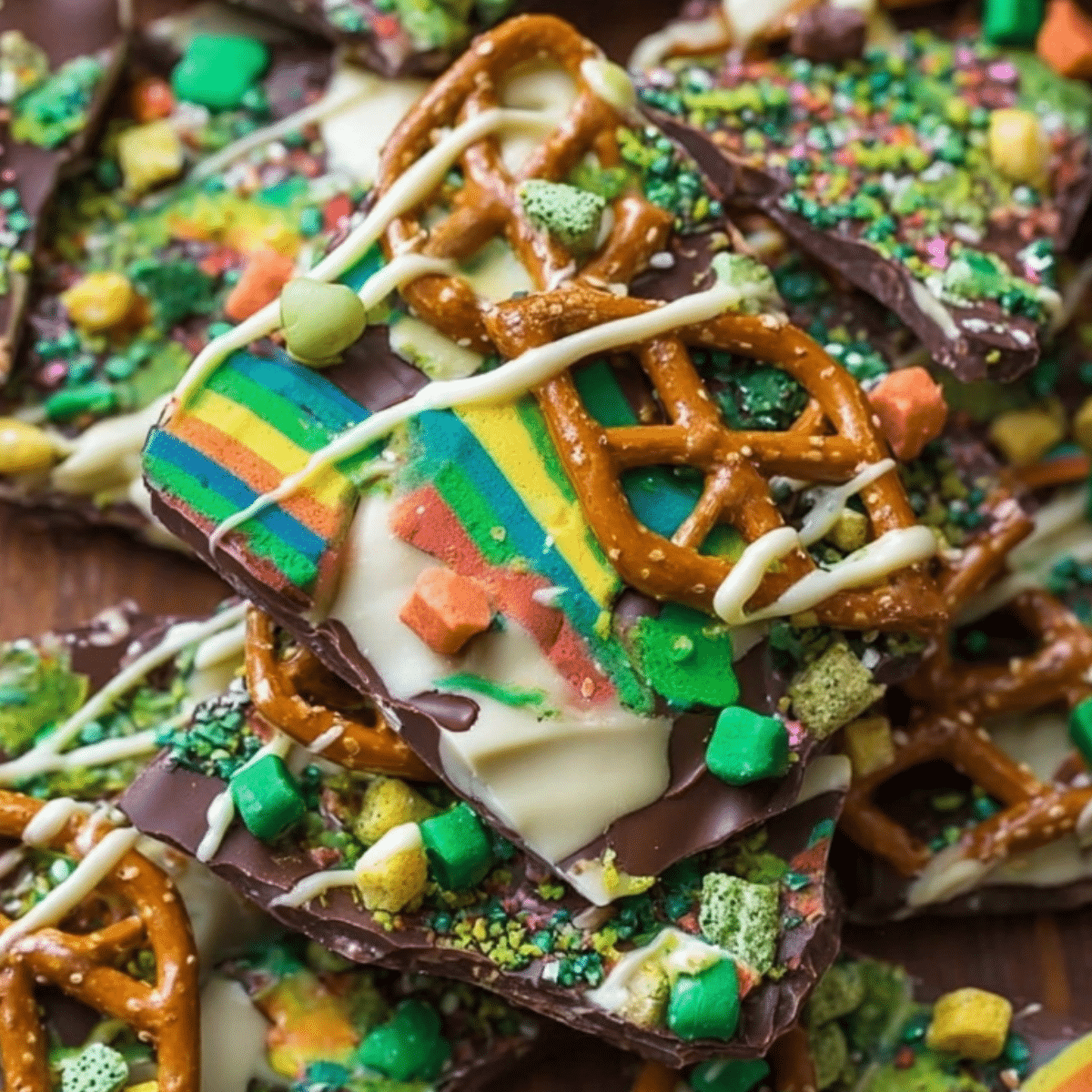 Easy Leprechaun Bark Recipe for St. Patrick’s Day - Recipes by Lucelle