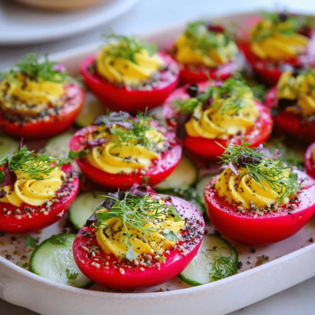 Beet Pickled Deviled Eggs – Easy, Vibrant & Flavor-Packed - Recipes by ...