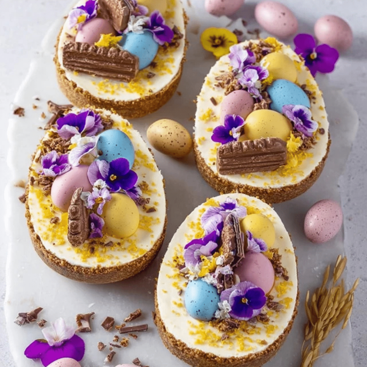 Easter Egg Cheesecake: Creamy, Festive, and Easy Dessert - Recipes by ...