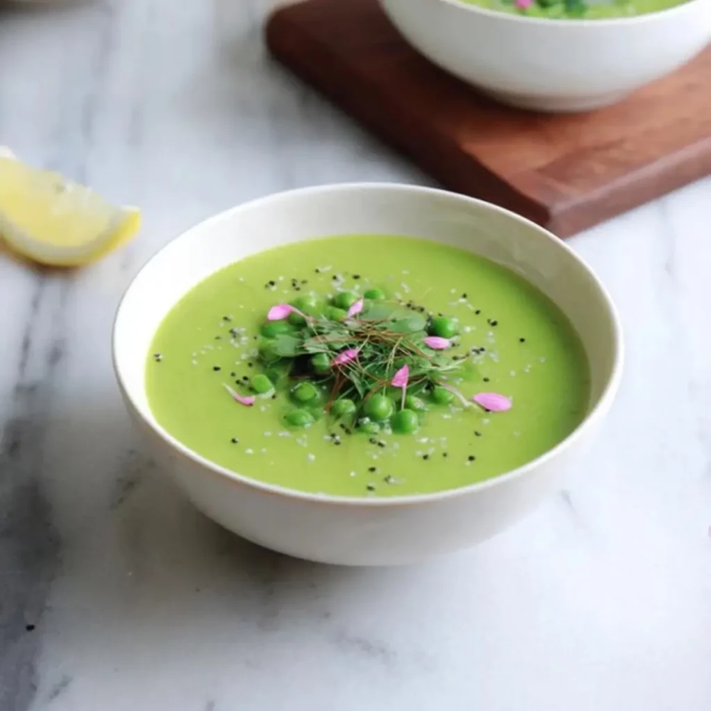 Easy Spring Pea Soup – Fresh, Light, and Flavorful - Recipes by Lucelle